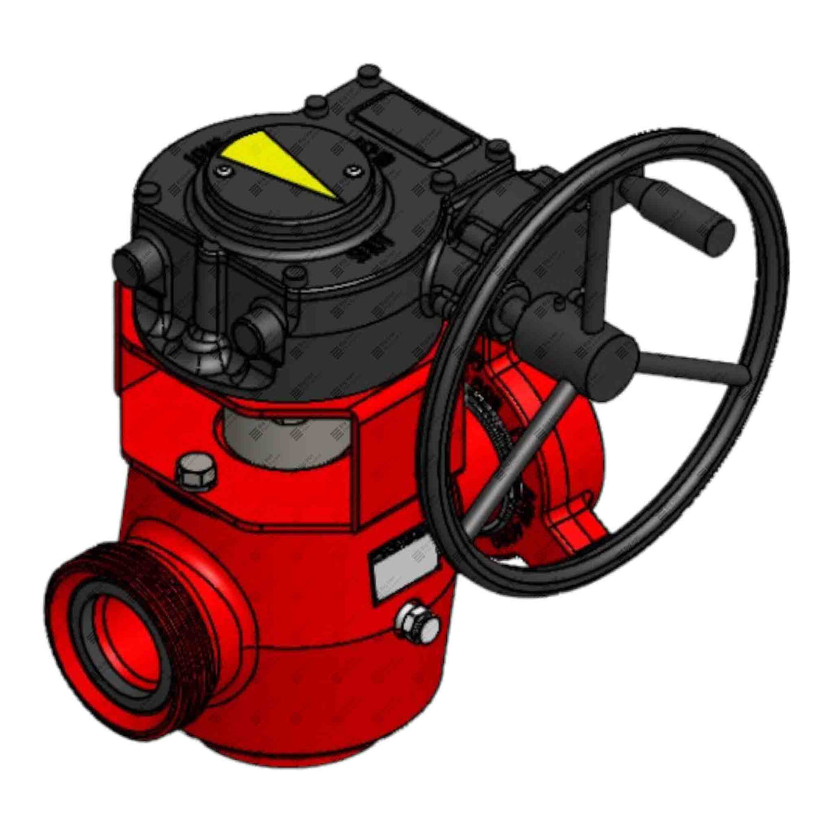 Plug Valve, Gear Op, TE, 3” 602 MxF, 6000 psi, Sour Service – Big Iron ...